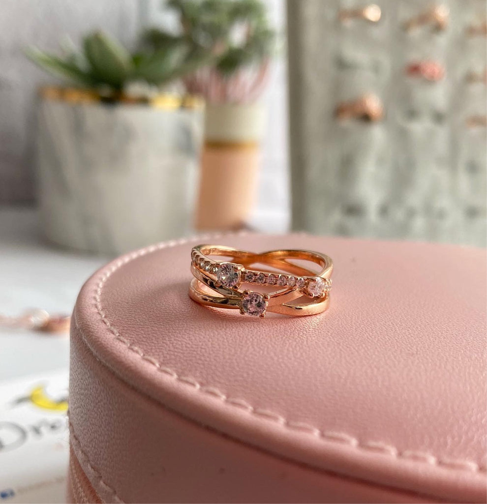 Anillo Triple Alianza Brillante – dreamshophn
